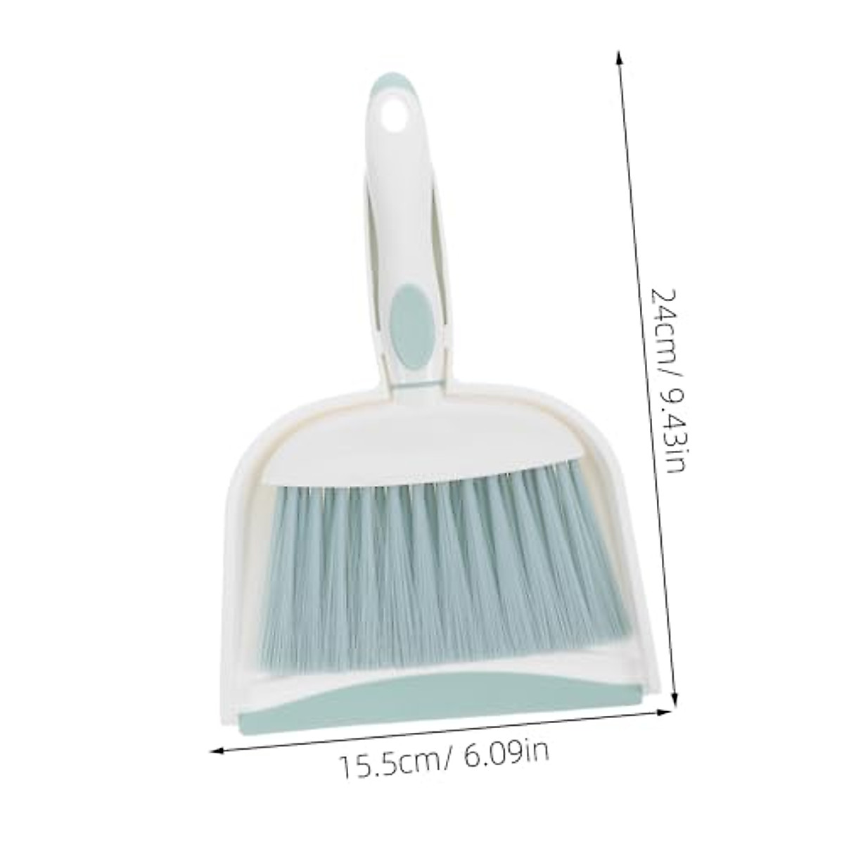 Amosfun Set Mini Broom Dustpan Small Broom and Dustpan Tabletop Broom Hand Broom Small Table Broom Mini Cleaning Broom Keyboard Broom Brush Brooms Cleaning Broom Plastic Green