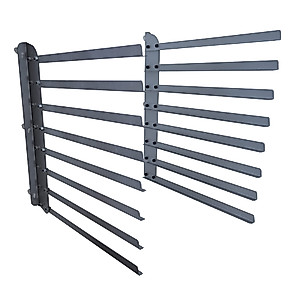 INTBUYING Screen Printing Frame Rack Shelf Storage Holder Screen Printing Squeegee Rack Screen Drying (8 Layer)