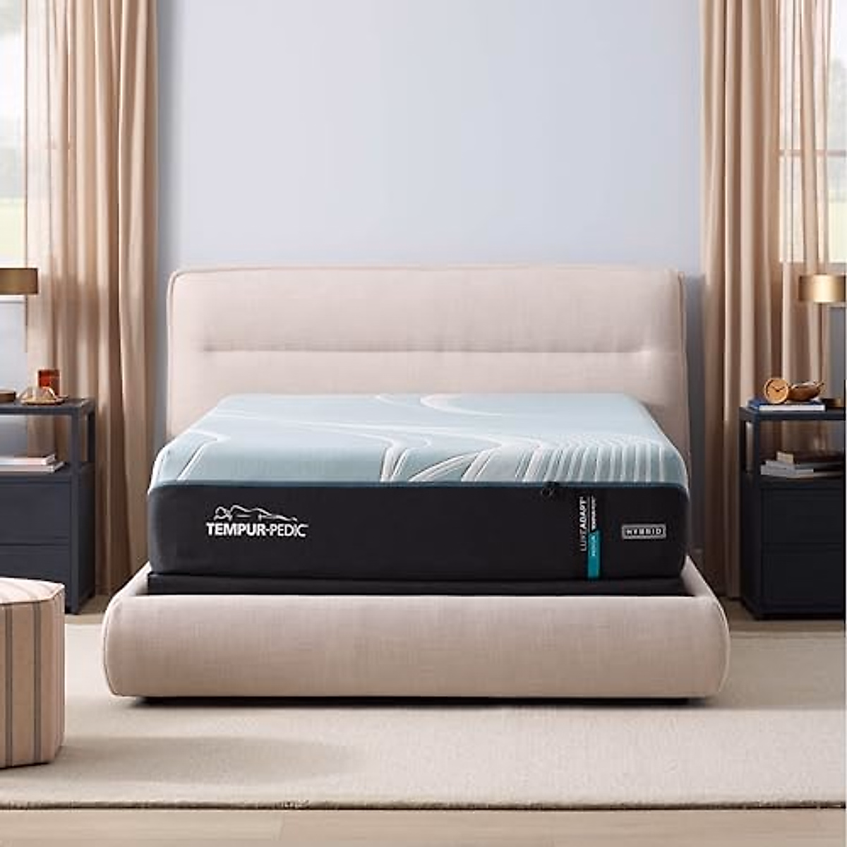 TEMPUR- LuxeAdapt 2.0 Medium 13 inch Hybrid Mattress, California King