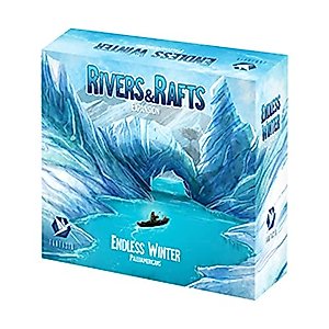 Endless Winter Paleoamericans Rivers & Rafts Board Game Expansion | Prehistoric Strategy Game for Adults and Kids | Ages 12+ | 1-4 Players | Average Playtime 60-90 Minutes | Made by Fantasia Games