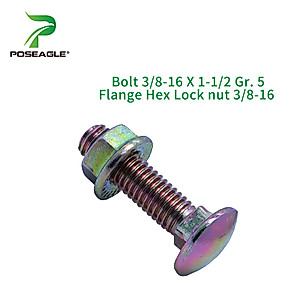 POSEAGLE 532177968 Idler Pulley Replaces 193197 Idler Pulley Craftsman 177968 Pulley, Husqvarna 532193197 Pulley, Ariens 21546308 for Husqvarna Z254, YTH20K46, YTH2348, YTH24V48, YTH21K46 Lawn Mowers