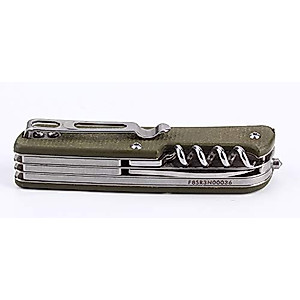 Ruike Multifunctional Knive, Green, G10 (M51-G)