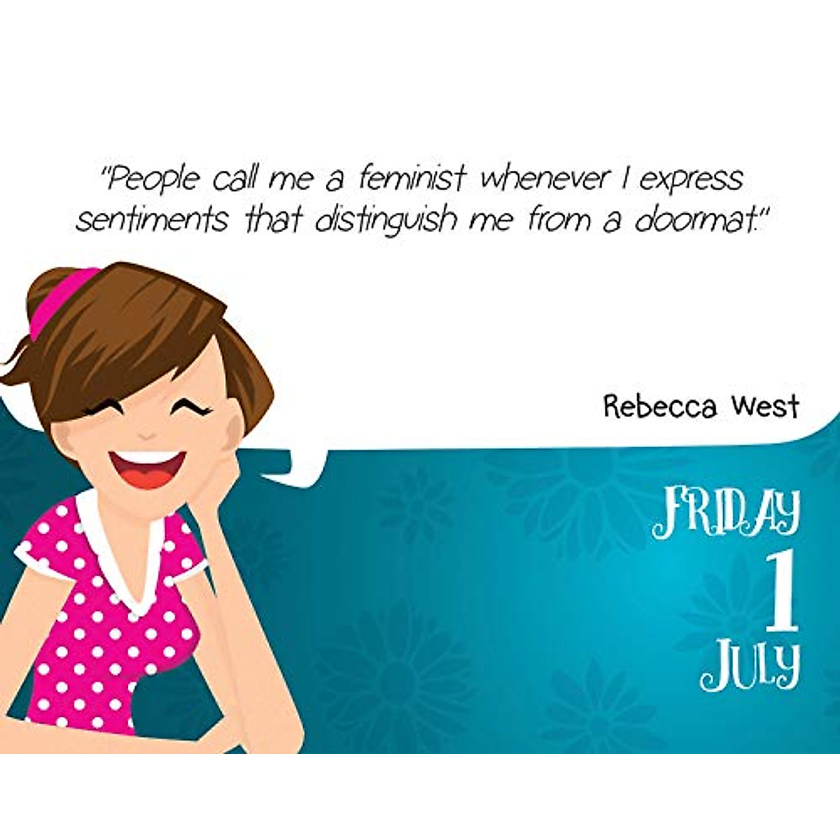 Womens Wit 2022 Mini Boxed Calendar