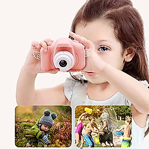 Children's Digital Camera Waterproof Toy Camera 2in Selfie Camera Photo Video Shooting with 32GB Storage Card