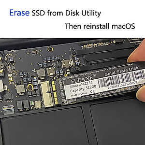 FLEANE MZ13C 256GB SSD Replacement for MacBook Pro A1398 A1502 (Late 2013-2015), MacBook Air A1465 A1466 (Mid 2013-2017), iMac (Late 2013-2017)