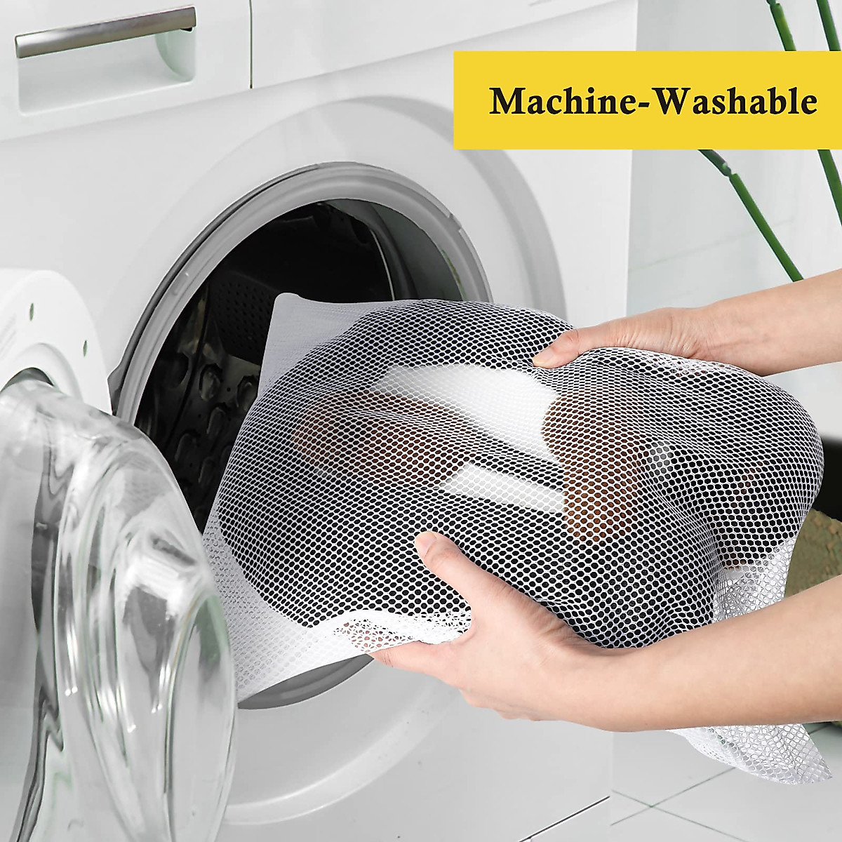 fowong Door Draft Stopper 36inch, Decorative Bernese Dog Noise Blocker for Bottom of Door Seal Gap Dust Proof Door Stopper Save Energy Door Guard