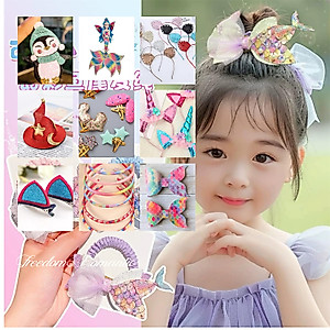 Shalun 50pcs/Pack A4 Random Printed Fine Glitter Faux Leather Sheets for Sewing Cricut Starter 8x12inch