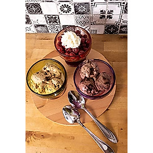 Paddywax Scented Candles Vintage Glass Aura Collection Soy Wax Blend 2-Wick Candle, 6-Ounce, Pepper & Plum