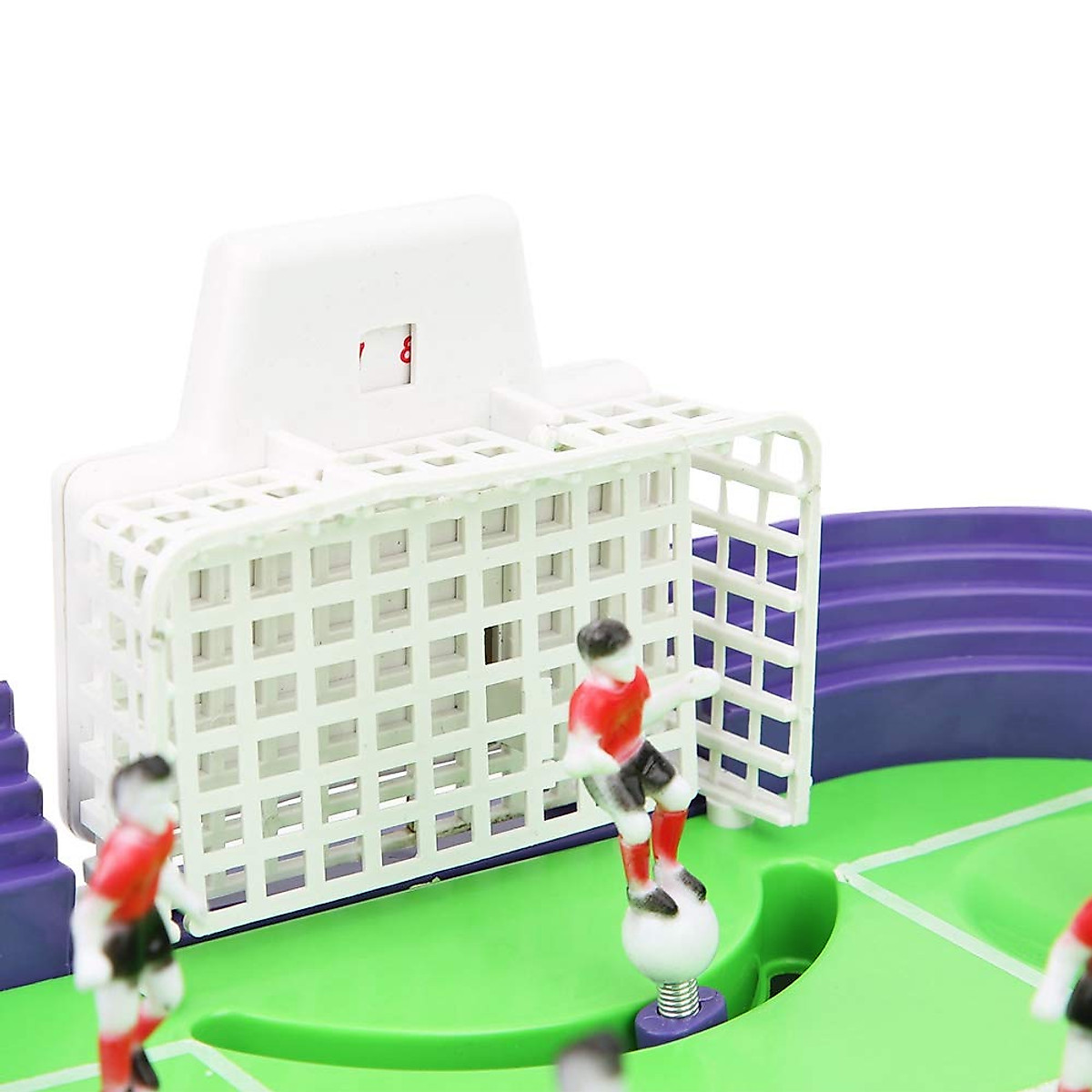 Cosiki Tabletop Football/Soccer Pinball Games,Desk Soccer Board Game, Desk Game Toy Interactive Toy Table Battle Soccer Board Game Desktop Football Shot for Kids to Play for Education