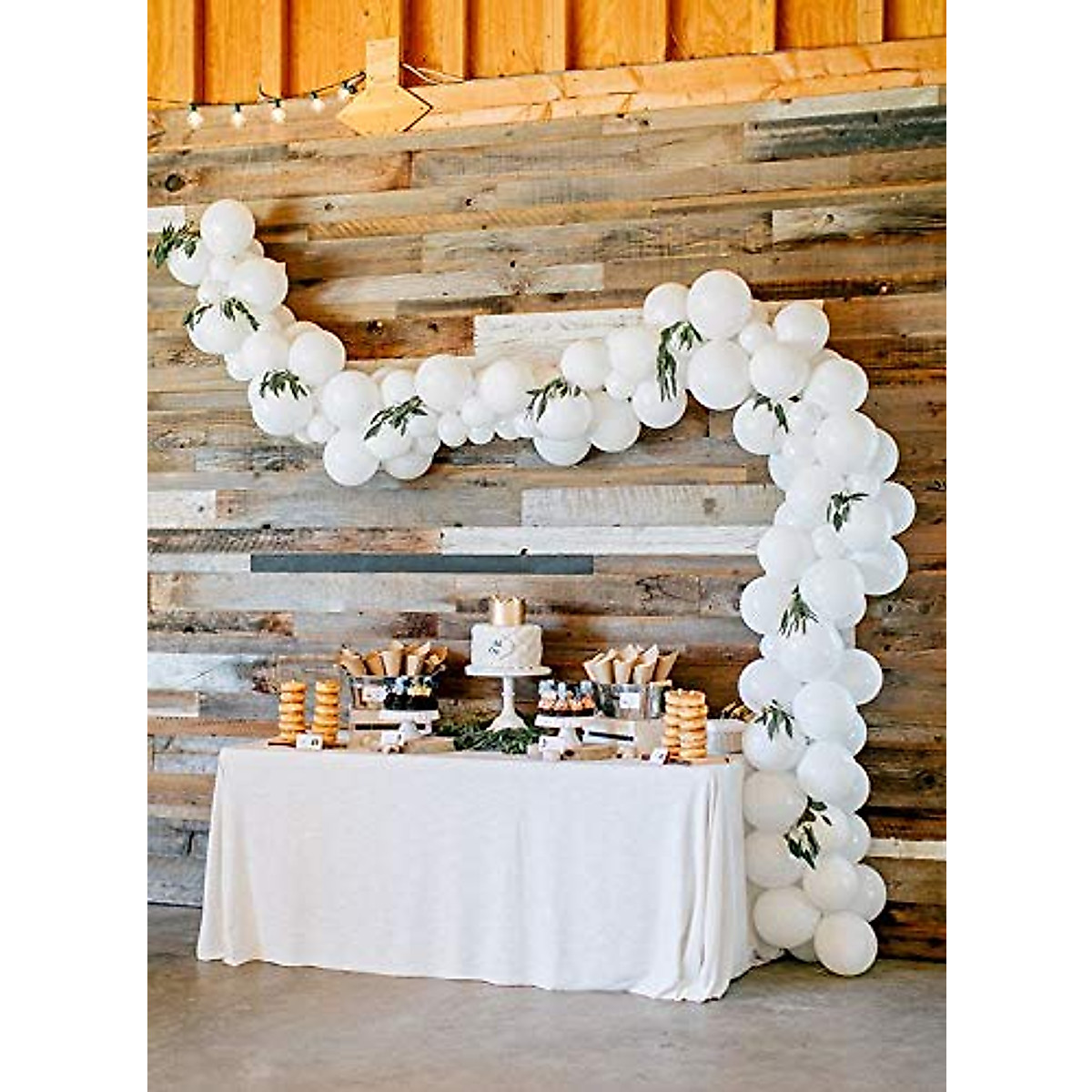 Latex Balloons, 100-Pack, 12-Inch, White Balloons