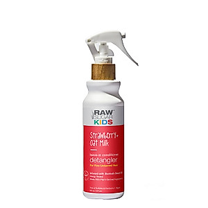 RAW SUGAR Kids' Detangler | Strawberry + Oat Milk | 6 fl oz