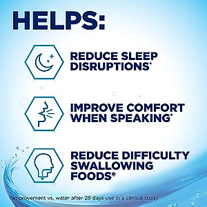 biotène Moisturizing Dry Mouth Spray, Moisturizing Spray for Dry Mouth and Bad Breath, Gentle Mint - 1.5 Fl Oz