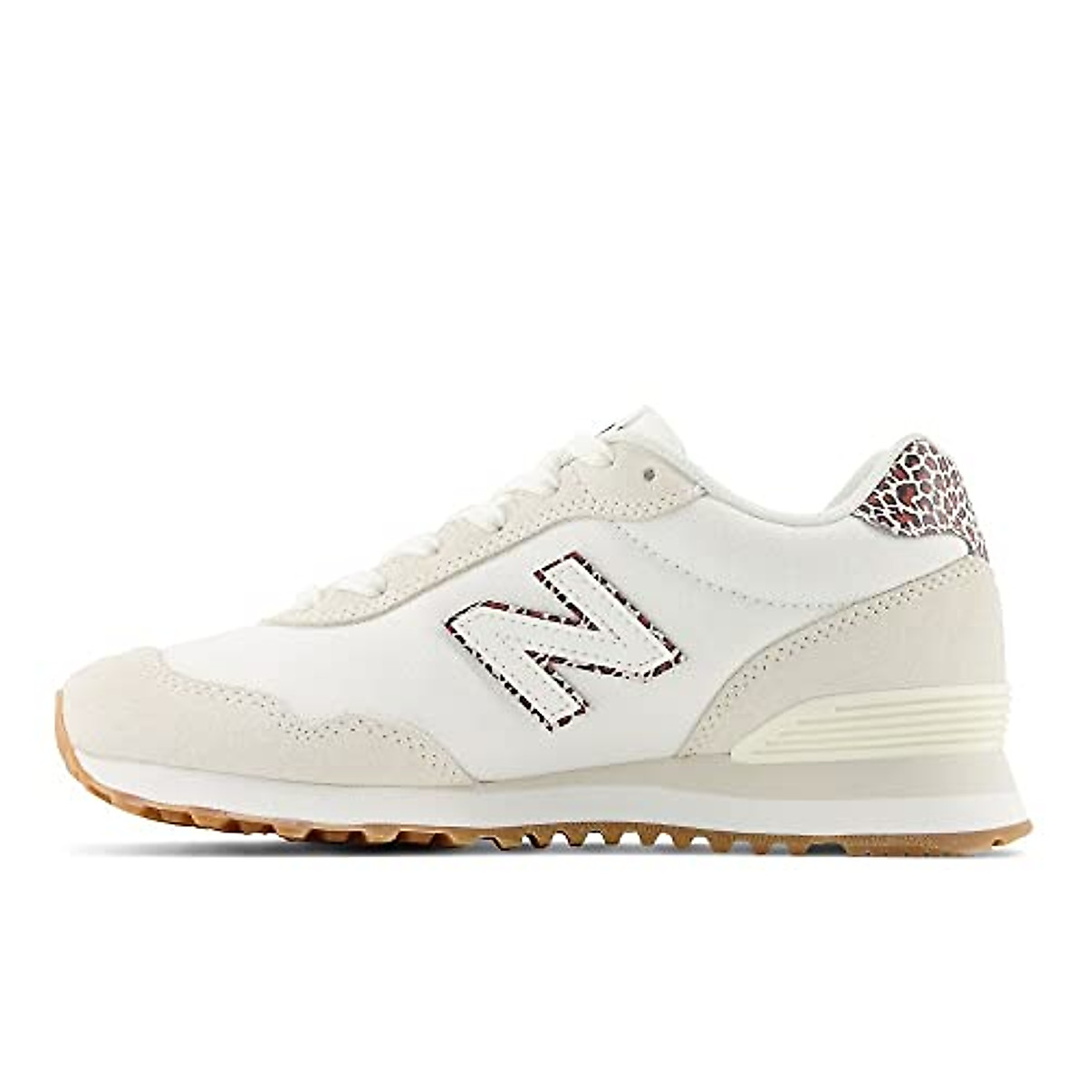 New Balance Women's 515 V3 Sneaker, Sea Salt/Mahogany, 7