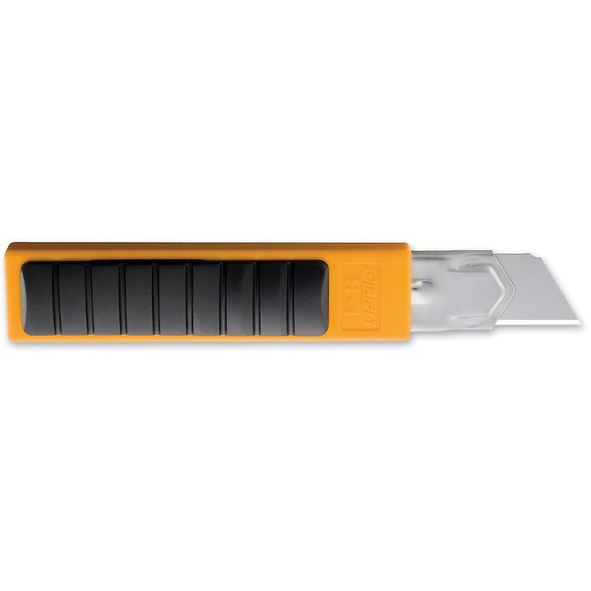 OLFA 25mm Extra Heavy-Duty Utility Knife (H-1) - Multi-Purpose Custom Cutting Depth Utility Knife w/ Anti Slip Grip & Snap-Off Blade, Replacement Blades: Any OLFA 25mm Blade