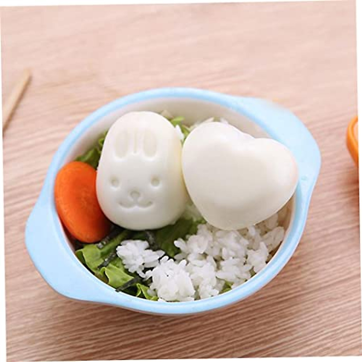 Boiled Egg Mold 3D Cartoon Plastic Egg Shaper Bento Maker DIY Tools Accessories-Cooking DIY Tools 6PCS Boiled Egg Mold,Cartoon Egg Ring Mould,3D Boiled Egg Mold,Plastic Egg Shaper
