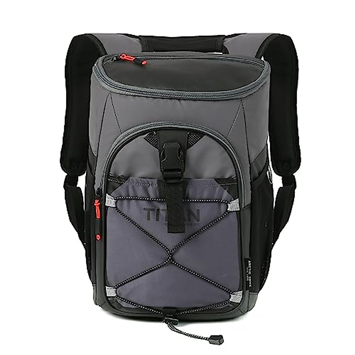 Titan Deep Freeze Backpack Cooler - 24 Can Cooler Bag Insulation, Sharkskin Gray