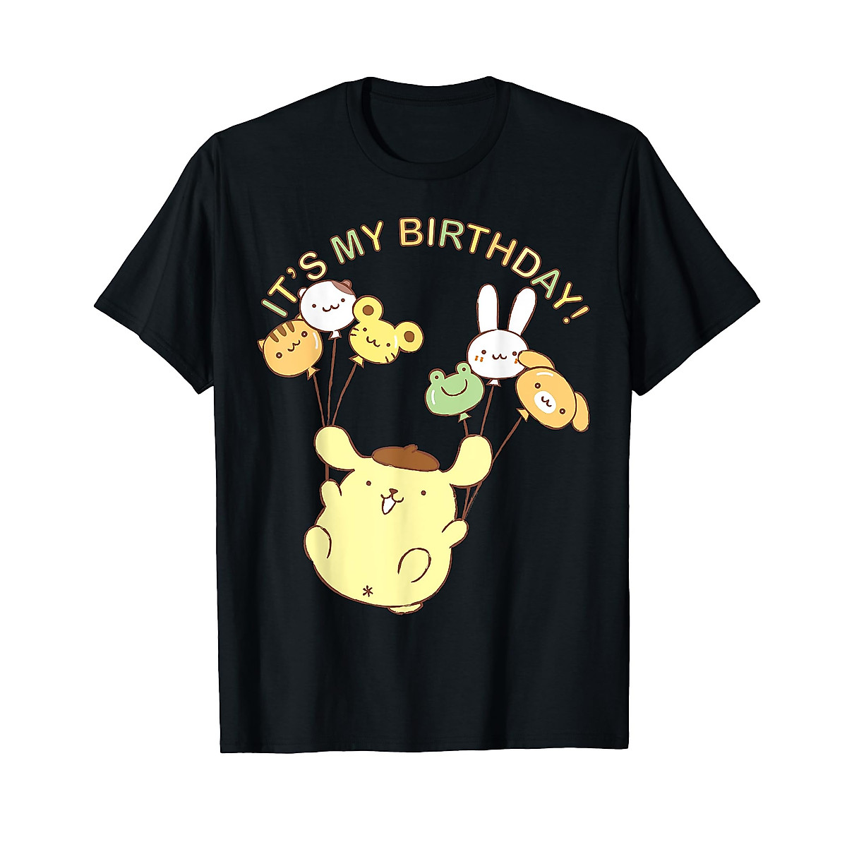 Pompompurin Its My Birthday T-Shirt