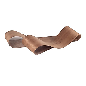 Natural Teak Wood(Straight Grain) Veneer Restoration Sheets Wooden Sticker DIY Material for Speaker Renovation DIY Handmade Natural Unfinished Wooden for Restoration of Furniture 6 x 98 Inch