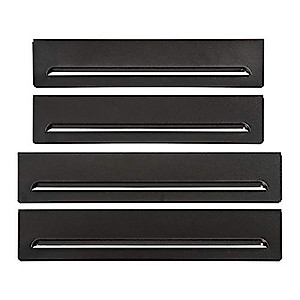 Blackstone 5015 Wind Guards for 36" Griddle Front and Rear Grease Model Premium Grill Accessories Heavy Duty Easy to Use and Clean Black Windscreen for Outdoor Backyard BBQ Cooking