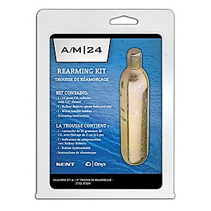 Onyx C02 Auto Manual PFD Rearming Kit, Metal Cartridge, 24 grams