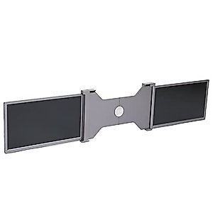 Cryfokt Portable Monitor, Dual Extender FHD 1080P IPS Screen for Laptop Mobile Phone PC (Space Gray)