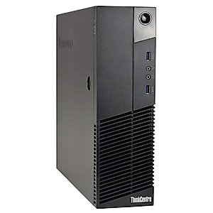 Lenovo ThinkCentre M93p Desktop, Quad Core i7 4770 3.4Ghz, 32GB DDR3 RAM, 512GB SSD Hard Drive, Windows 10 Pro (Renewed)
