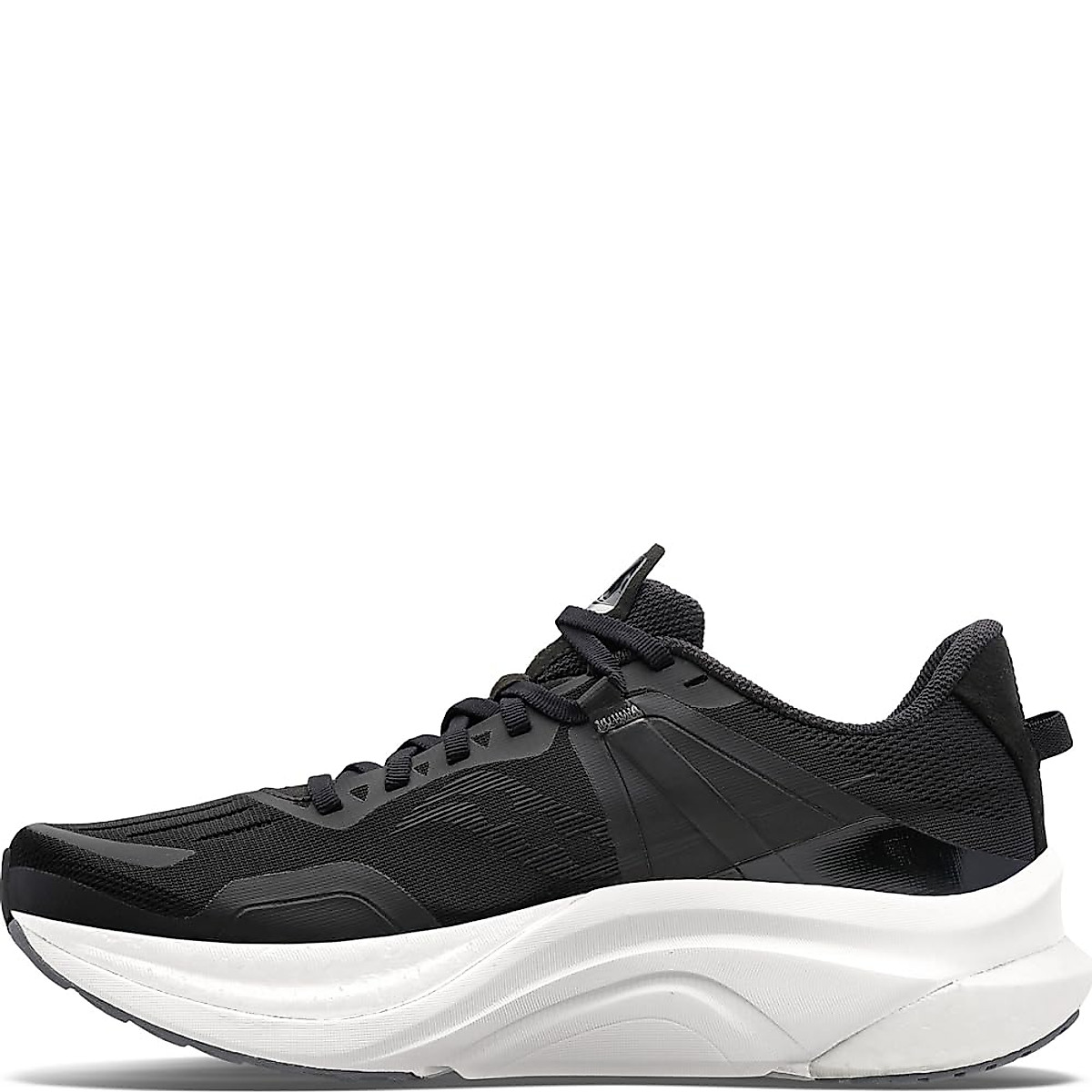 Saucony Womens Running Shoe, Black/Fog, 8