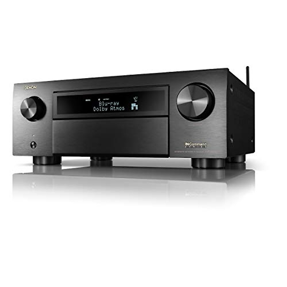 Denon AVR-X6700H 11.2-Channel 8K AV Receiver with 3D Audio and Amazon Alexa Voice Control with Denon Home 150 Wireless Streaming Speaker (Black)
