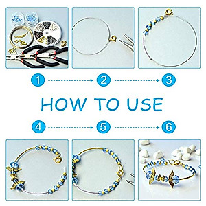 PH PandaHall 240pcs 4 Colors Curved Noodle Tube Beads 35mm Sleek Twist Curved Long Tube Spacer Beads for DIY Wrist Bracelet Anklet Necklace Earring Jewelry Making