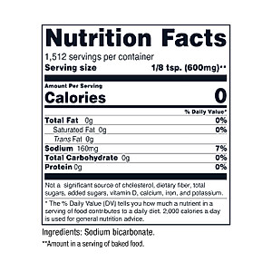 Nutricost Baking Soda (2 LBS) - For Baking, Cleaning, Deodorizing, and More (Pantry)