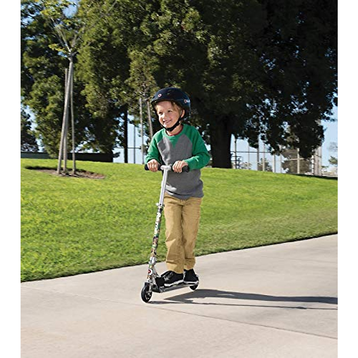 Razor A Kick Scooter for Kids - Lightweight, Foldable, Aluminum Frame, and Adjustable Handlebars