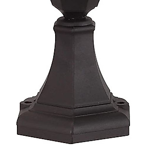 Praee Outdoor Waterproof Solar Pillar Wall Lamp LED Villas Exterior Column Lights Garden Porch Home Landscape Lighting Streetlights Aluminum Terrace Community Pillar Post Light