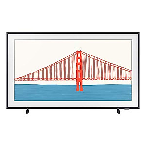 SAMSUNG QN85LS03AAFXZA 85" The Frame UHD HDR QLED 4K Smart TV with an Additional 1 Year Coverage by Epic Protect (2021)