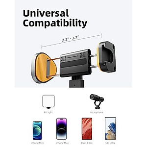 TODI 63" Phone Tripod, Tripod for iPhone & Portable Selfie Stick Tripod with Remote, Phone Tripod Stand for Video Recording, Travel Tripod for Cell Phone Tripod Compatible with iPhone 15/14/13/Android