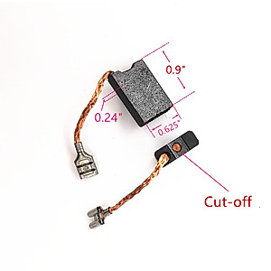 KIMGU Carbon Brush 1617014126 Replace for Bosch 11316EVS 11317EVS 11311EVS 11223EVS (4-pack)