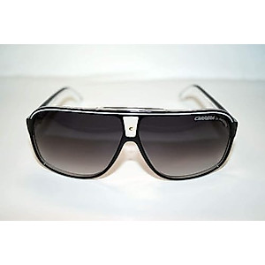 Carrera Grand Prix 2 T4M Pilot Sunglasses Lens Categ, Black/White, 64mm