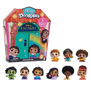 Disney Doorables Encanto Collection Peek, 9 Collectible Figurines in a Casa Madrigal-Themed Box, Kids Toys for Ages 5 Up by Just Play