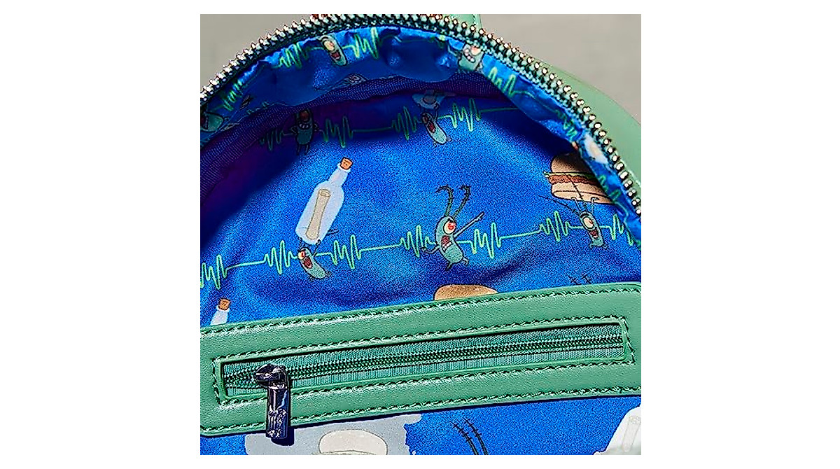 SpongeBob Plankton Mini-Backpack - Amazon Exclusive by Loungefly