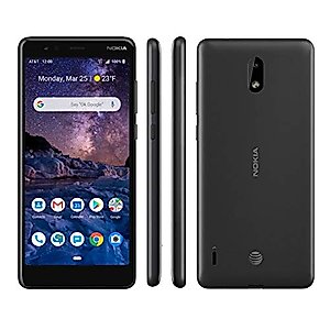 Nokia 3.1 A - 32GB (T1140) Black (AT&T) GSM Unlocked