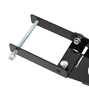 for Pair RV 4" Square Rear Bumper Mounting Cargo Carrier Box Support Arms Bracket