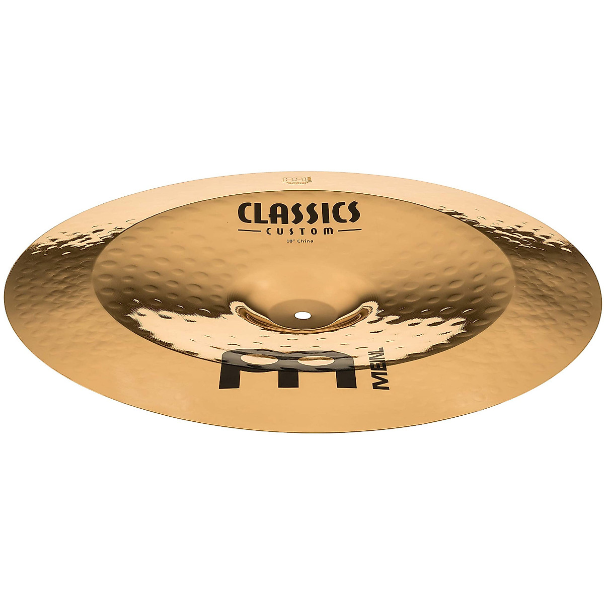 Meinl 18" China Cymbal - Classics Custom Brilliant - Made In Germany, 2-YEAR WARRANTY (CC18CH-B)