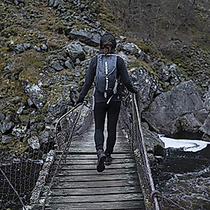 Lewis N. Clark Lightweight Packable Backpack Bag w/RFID Pocket, Black, 18 inch