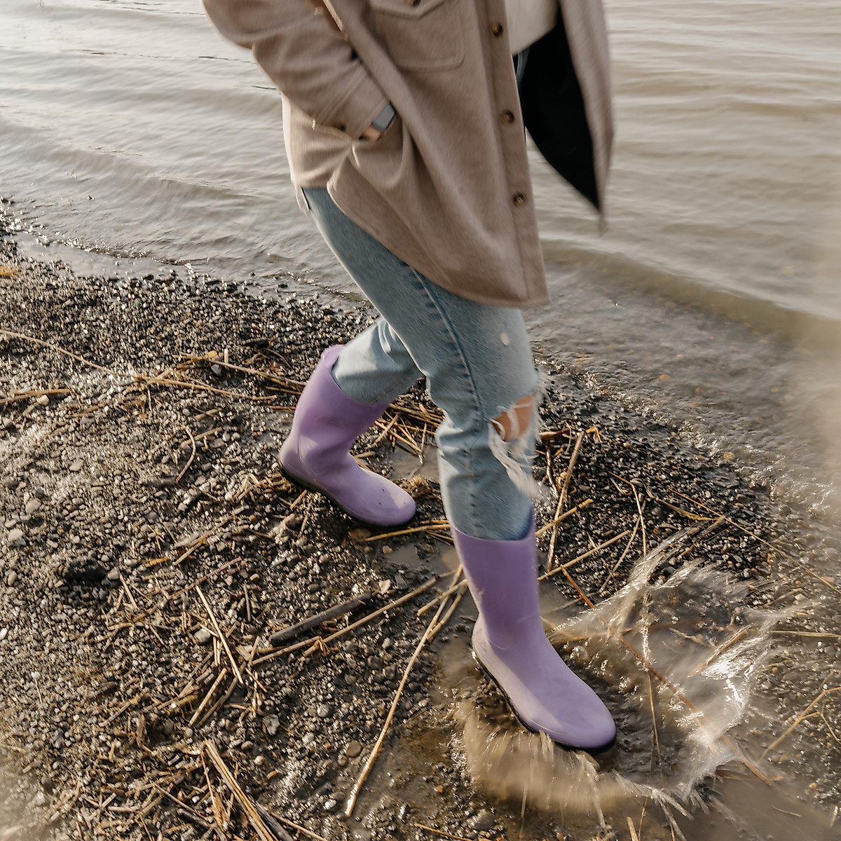 Kamik Women's Heidi2 Rain Boot, Green, Size 7