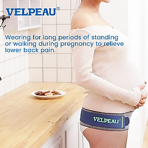 Sacroiliac Belt for Man and Women - Si Joint Hip Support for Lower Back, Pelvic, Sciatic Pain, Trochanter Brace - Anti-Slip & Pilling-Resistant