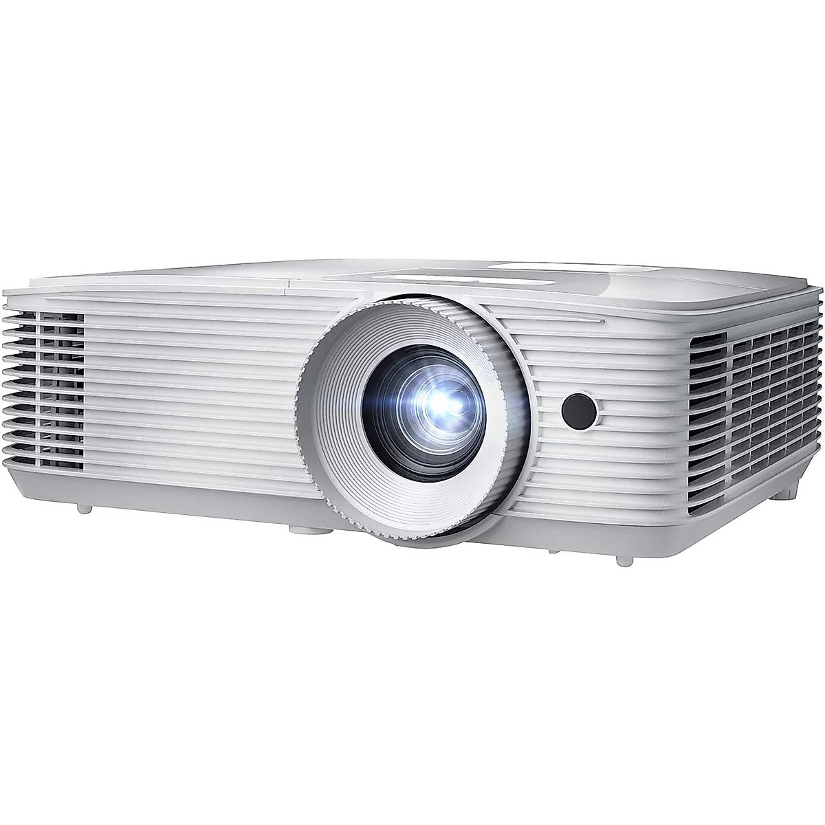 Optoma EH412x Professional 1080p Projector | 4,500 Lumens for Daytime Use in Meetings, Training and Classrooms | 15,000 Hour Lamp Life | 4K HDR Input | Built-in Speaker