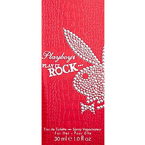 Playboy Play It Rock Edt Spray 1.0oz For Women