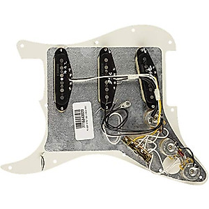 Fender Vintage Noiseless Prewired Stratocaster Pickguard - 3-Ply White