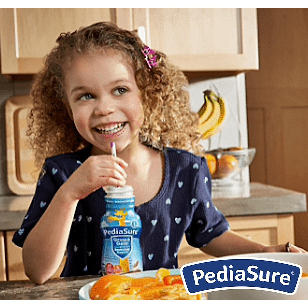 PediaSure Grow and Gain With Immune Support Shake | Complete Balanced Nutrition | Strawberry, Vanilla, and Chocolate Flavors Assortments It’s Great for Kids Breakfast, in a Lunch Box, and as a Snack! | 8 FL OZ Bottle- BETRULIGHT Value Pack of 6 (Assortmen