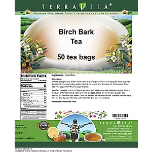 Birch Bark Tea (50 tea bags, ZIN: 510714) - 2 Pack