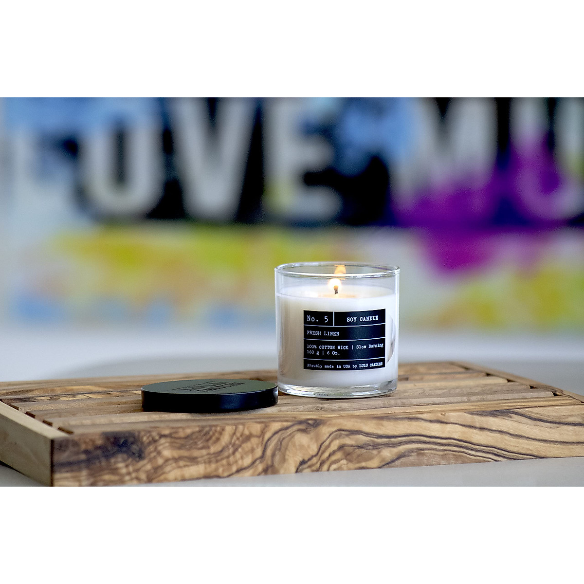 Lulu Candles | Spiced Vanilla | Luxury Scented Soy Jar Candle | Hand Poured in The USA | Highly Scented & Long Lasting (6 Oz. 2 Pack)